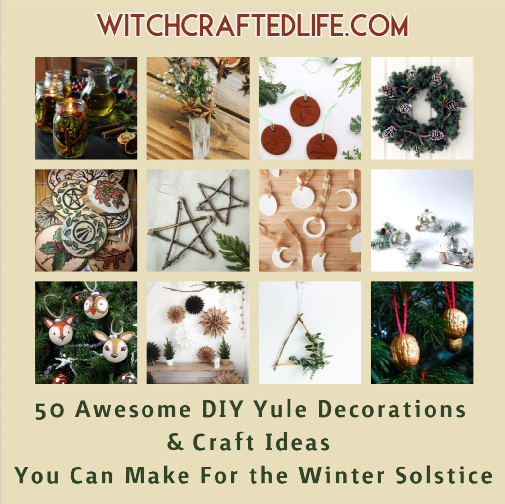 50 Awesome DIY Yule Decorations And Craft Ideas You Can Make For The 50 Awesome DIY Yule Decorations And Craft Ideas You Can Make For The