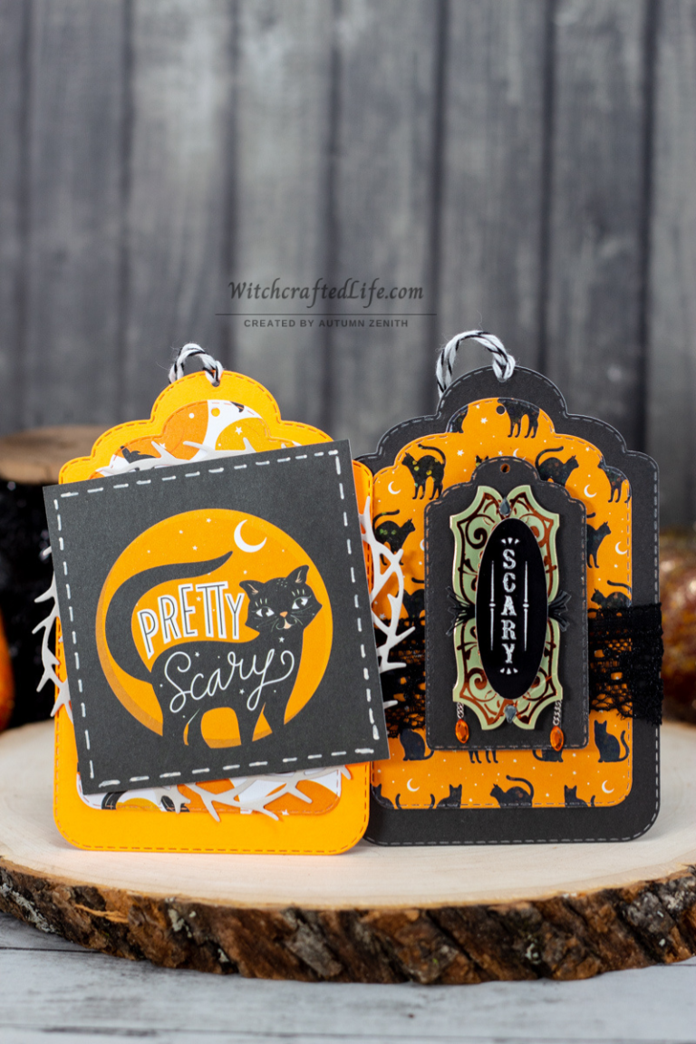 Cute, Fun, and Very Easy to Make Halloween Gift Tag Set | Witchcrafted Life