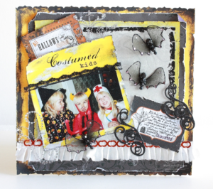 A Handful of My Very Favourite Pre-fire Halloween Scrapbook Pages and ...