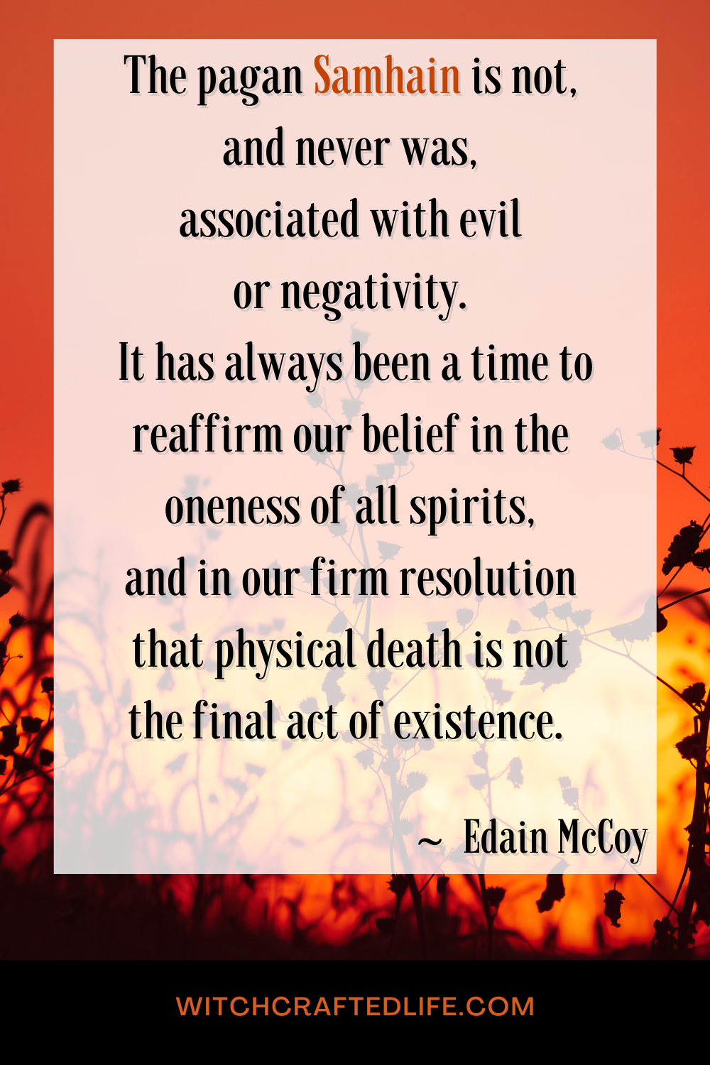 31 Samhain Quotes That are Perfect for The Witches’ New Year ...