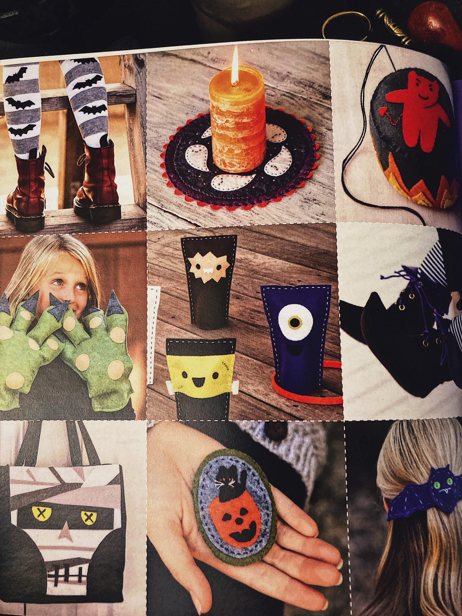 Book Review: Felt-o-ween: 40 Scary-Cute Projects to Celebrate Halloween by Kathy Sheldon and ...