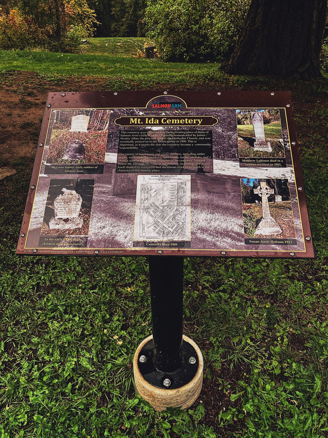 Cemetery Journeys: Enjoying Early Autumn at Mt. Ida Cemetery in Salmon ...
