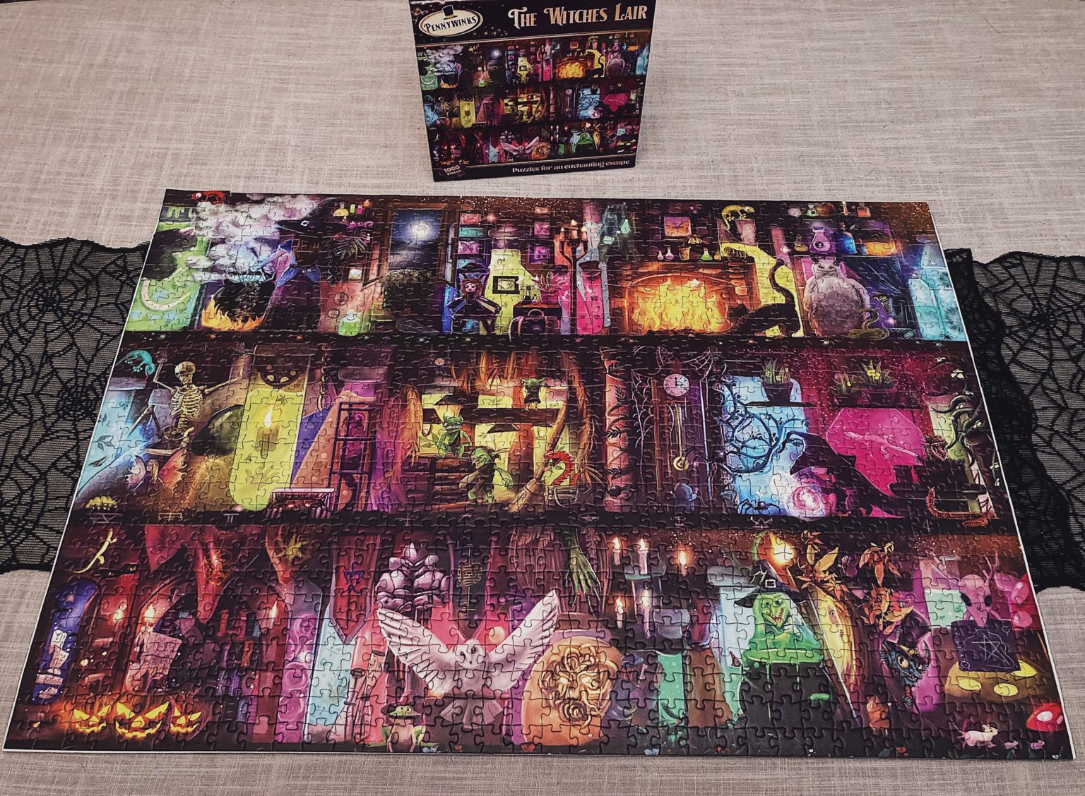Product Review & Founder Interview: The Witches Lair Jigsaw Puzzle from ...