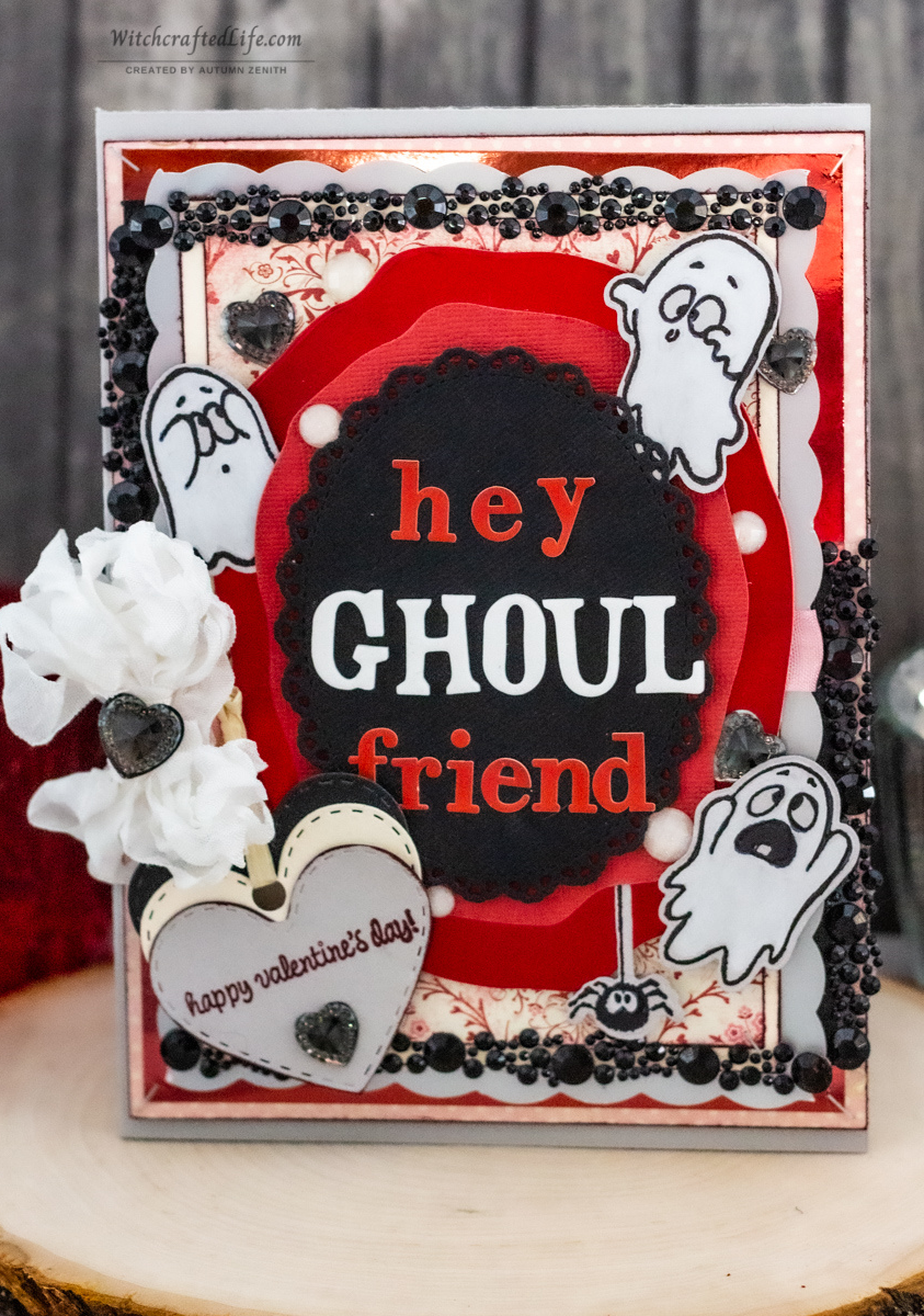 Hey, Ghoul Friend Adorable Valoween (Spooky Valentine’s Day) Ghost ...