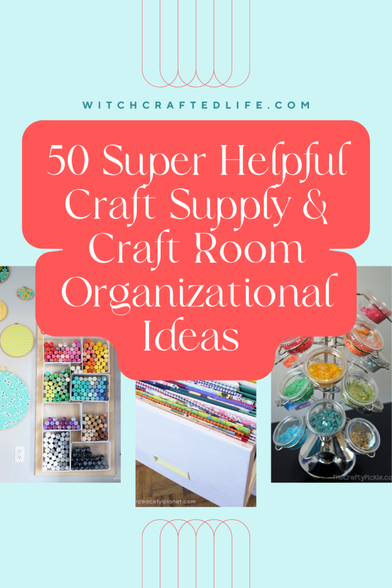 50 Super Helpful Craft Supply and Craft Room Organizational Ideas ...